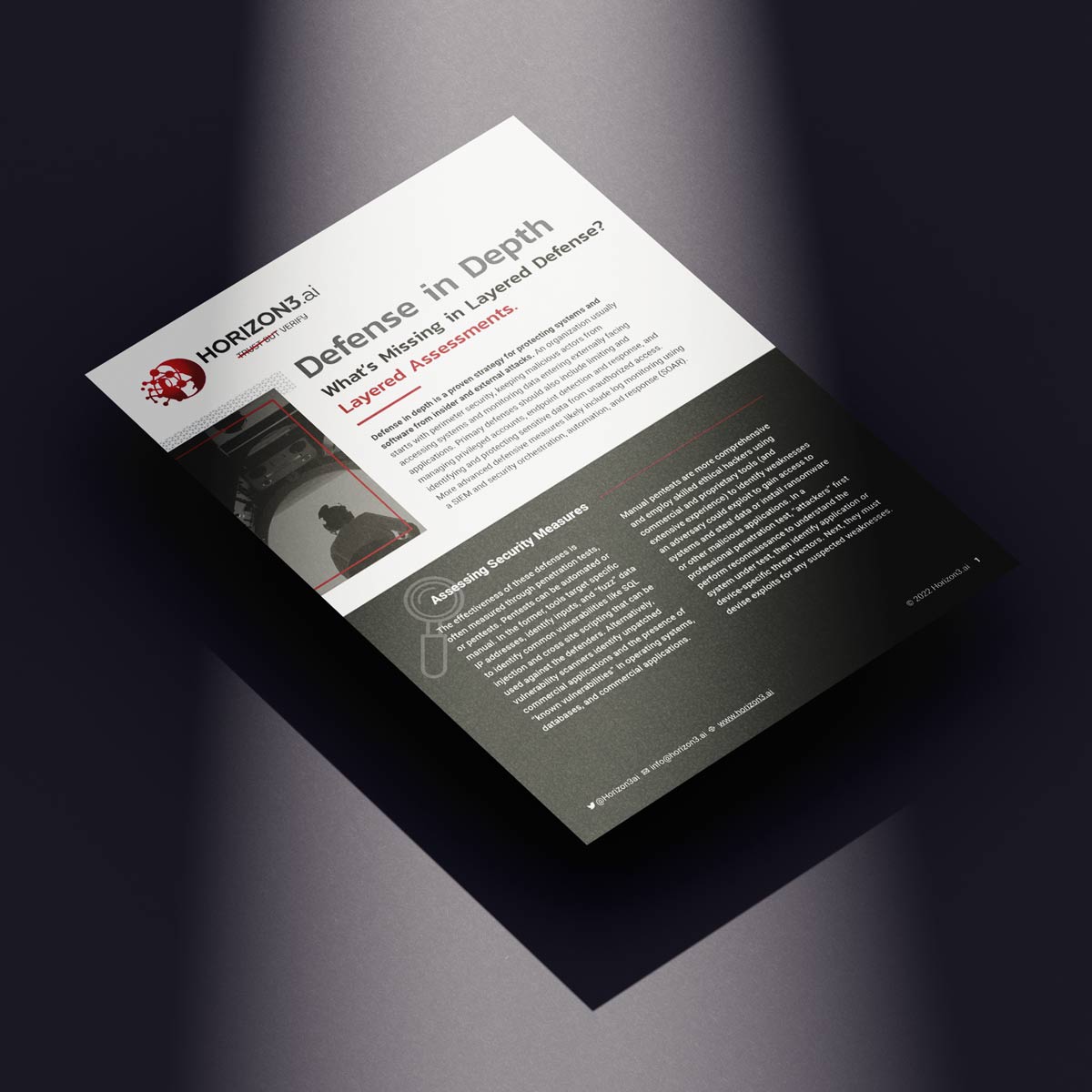 Defense in Depth Cybersecurity Strategy | Horizon3.ai