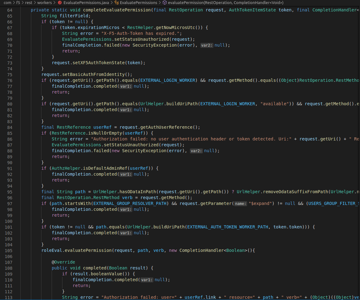 F5 iControl REST Endpoint Authentication Bypass Technical Deep Dive ...