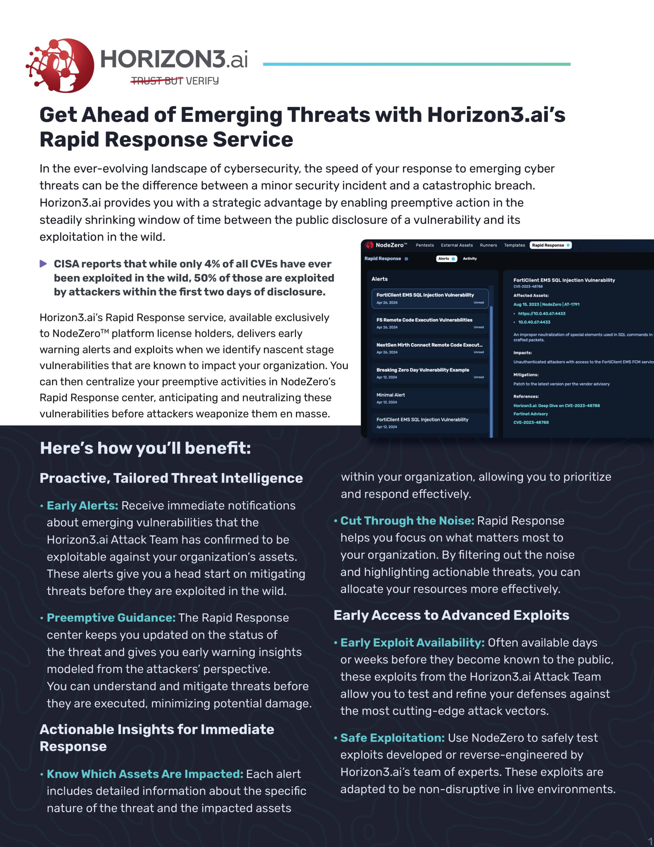 NodeZero Factsheets: Quick Insights for Stronger Security