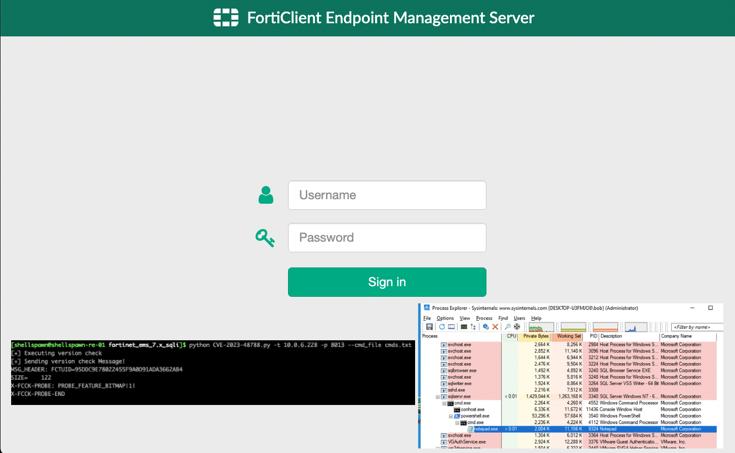 CVE-2023-48788: Revisiting Fortinet FortiClient EMS to Exploit 7.2.X ...