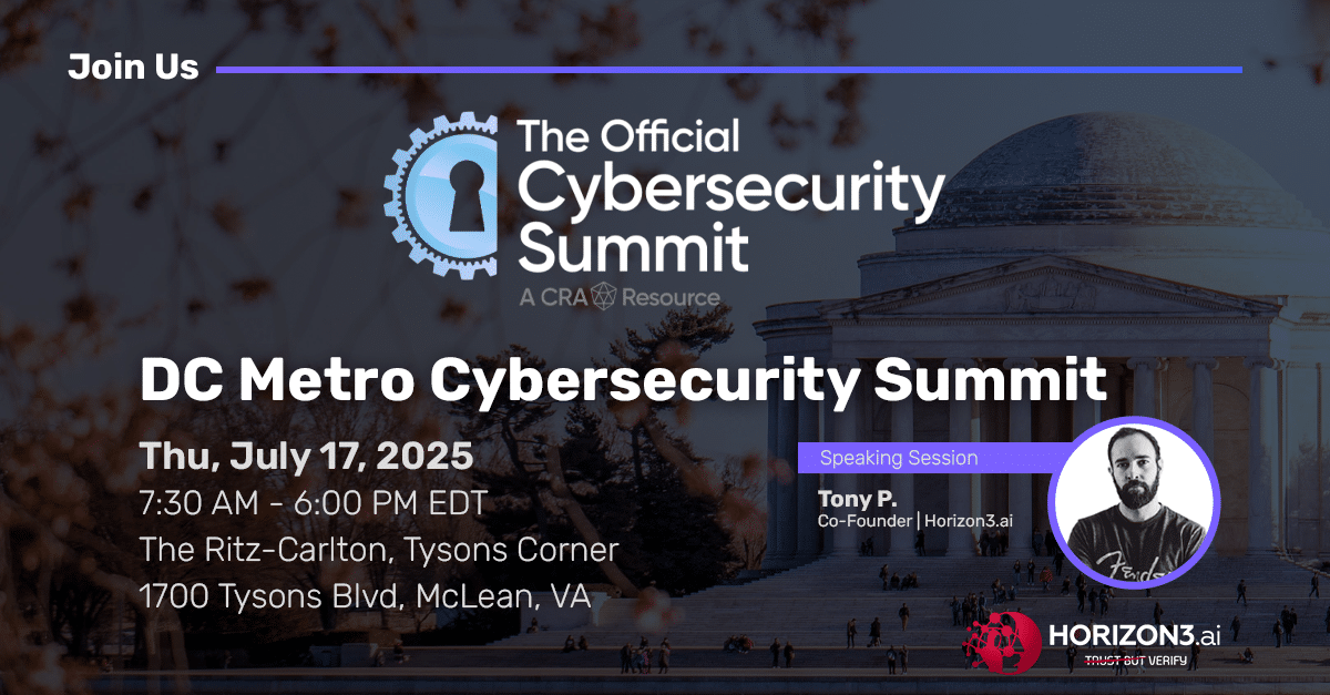 DC Metro Cybersecurity Summit | Horizon3.ai