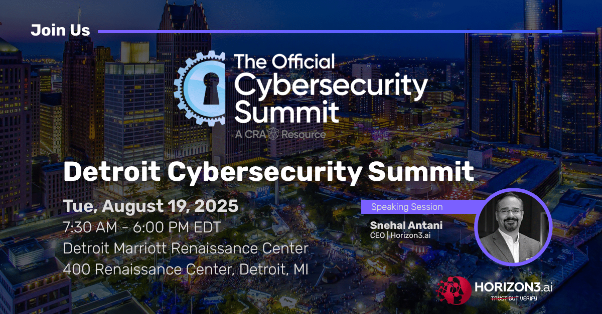 Detroit Cybersecurity Summit | Horizon3.ai
