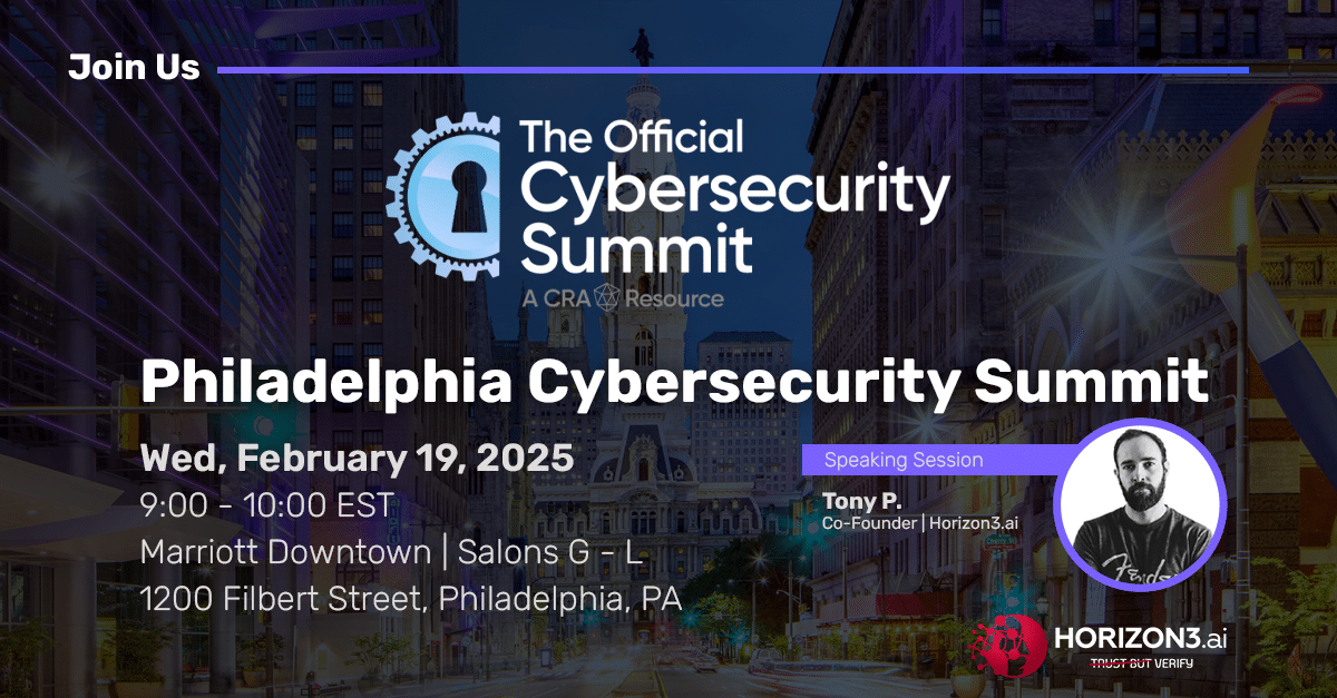 Philadelphia Cybersecurity Summit | Horizon3.ai