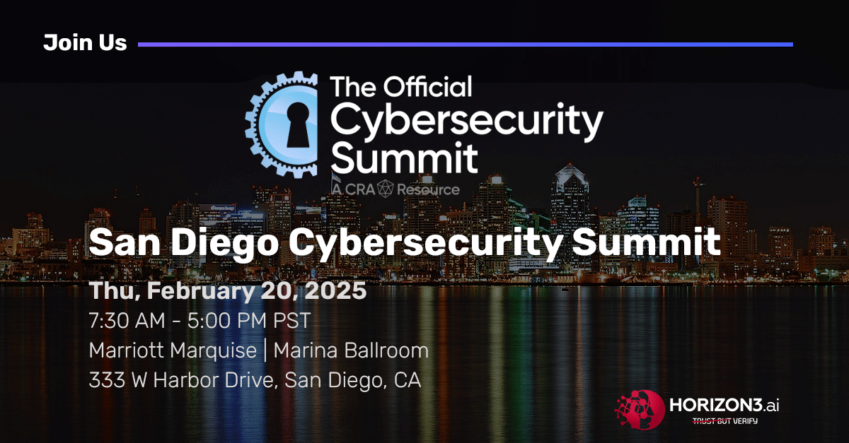 San Diego Cybersecurity Summit | Horizon3.ai