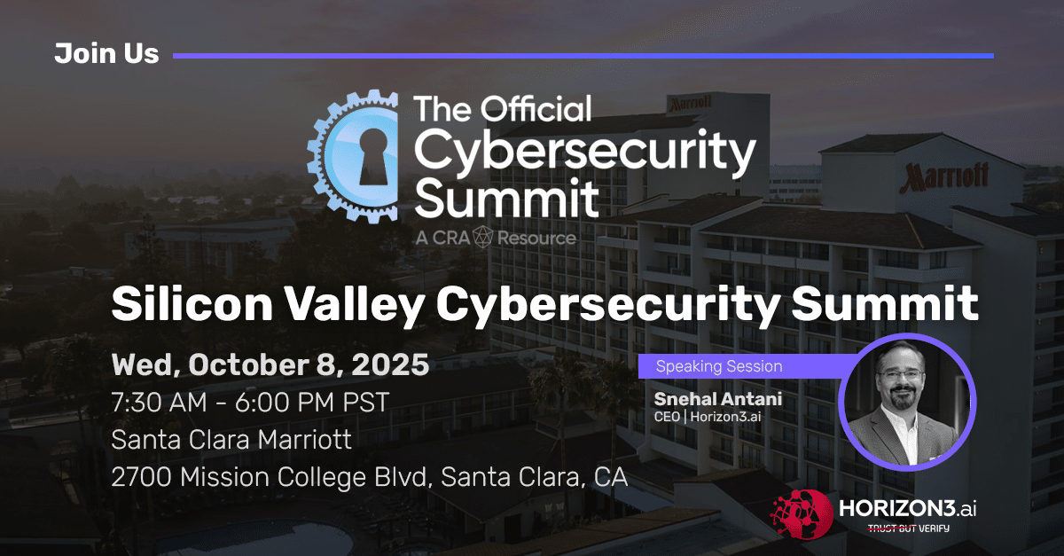 Silicon Valley Cybersecurity Summit | Horizon3.ai