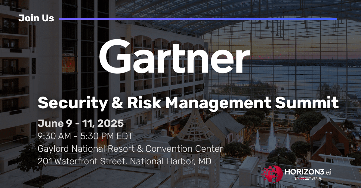 Gartner Security & Risk Management Summit | Horizon3.ai